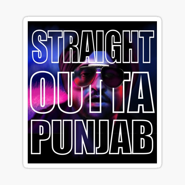 Diljit Dosanjh Stickers | Redbubble