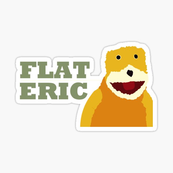 Flat Eric Stickers | Redbubble