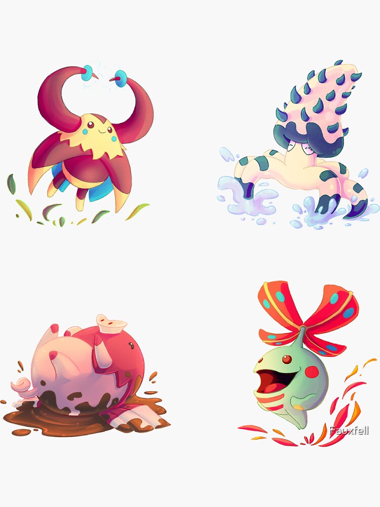 "TemTem Sticker set 1" Sticker for Sale by Fauxfell | Redbubble