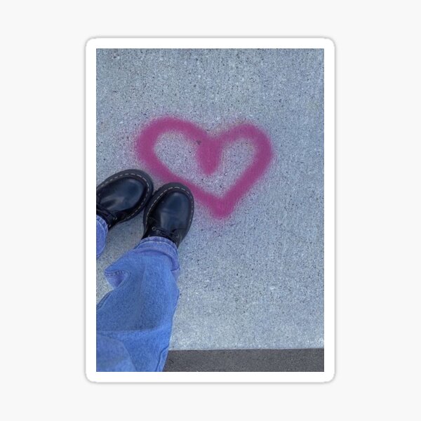 "y2k heart aesthetic" Sticker for Sale by sabrinamerg | Redbubble