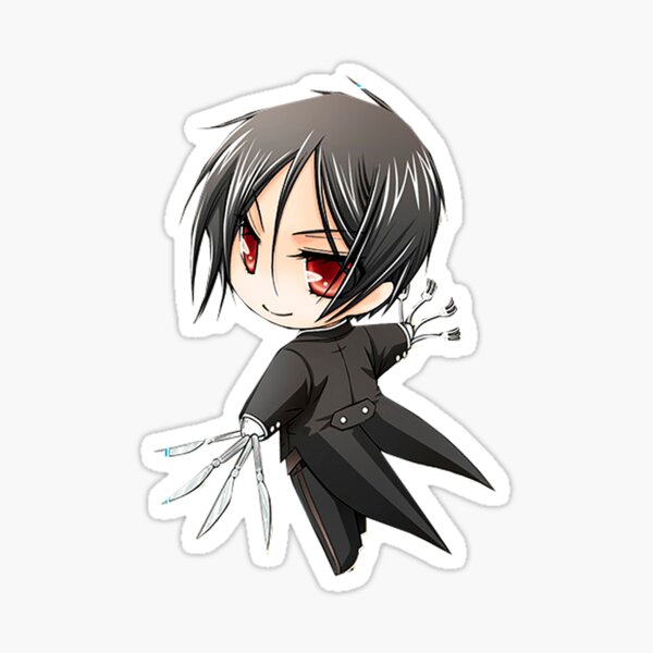 Zwarte Butler Chibi