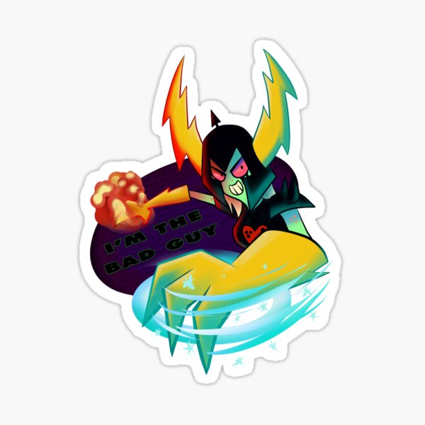 "Cause I'm the Bad Guy" Sticker for Sale by eleanorose123 | Redbubble