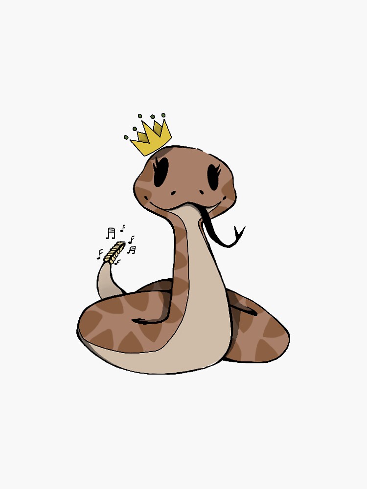"Snake Queen" Sticker by Redheadedwitch | Redbubble