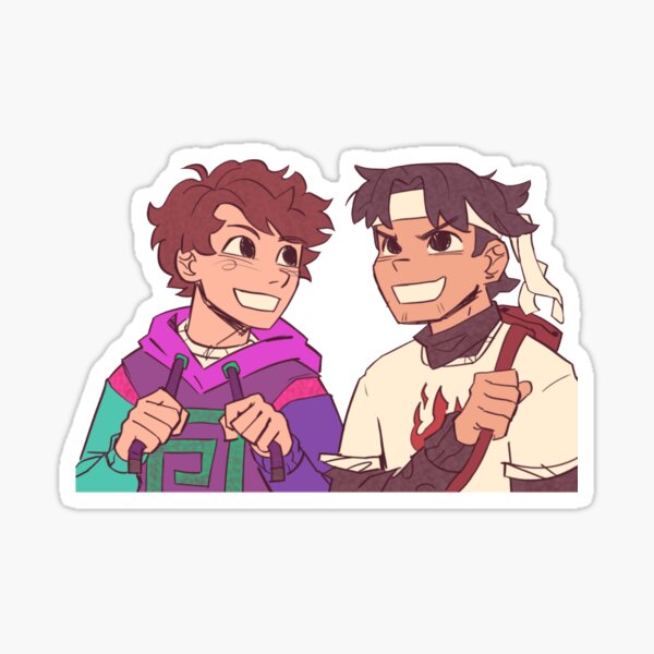 Quackity And Karl Quackity And Karl Stickers | Redbubble