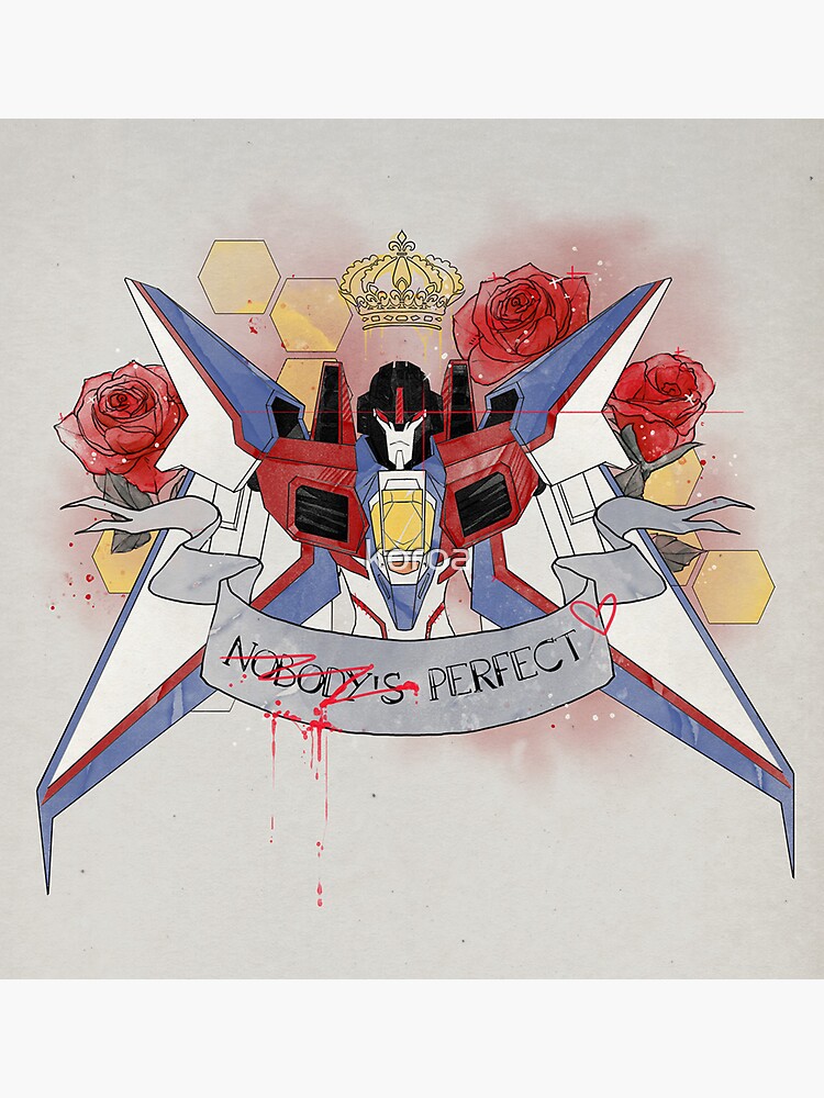 "starscream" Sticker by koroa | Redbubble