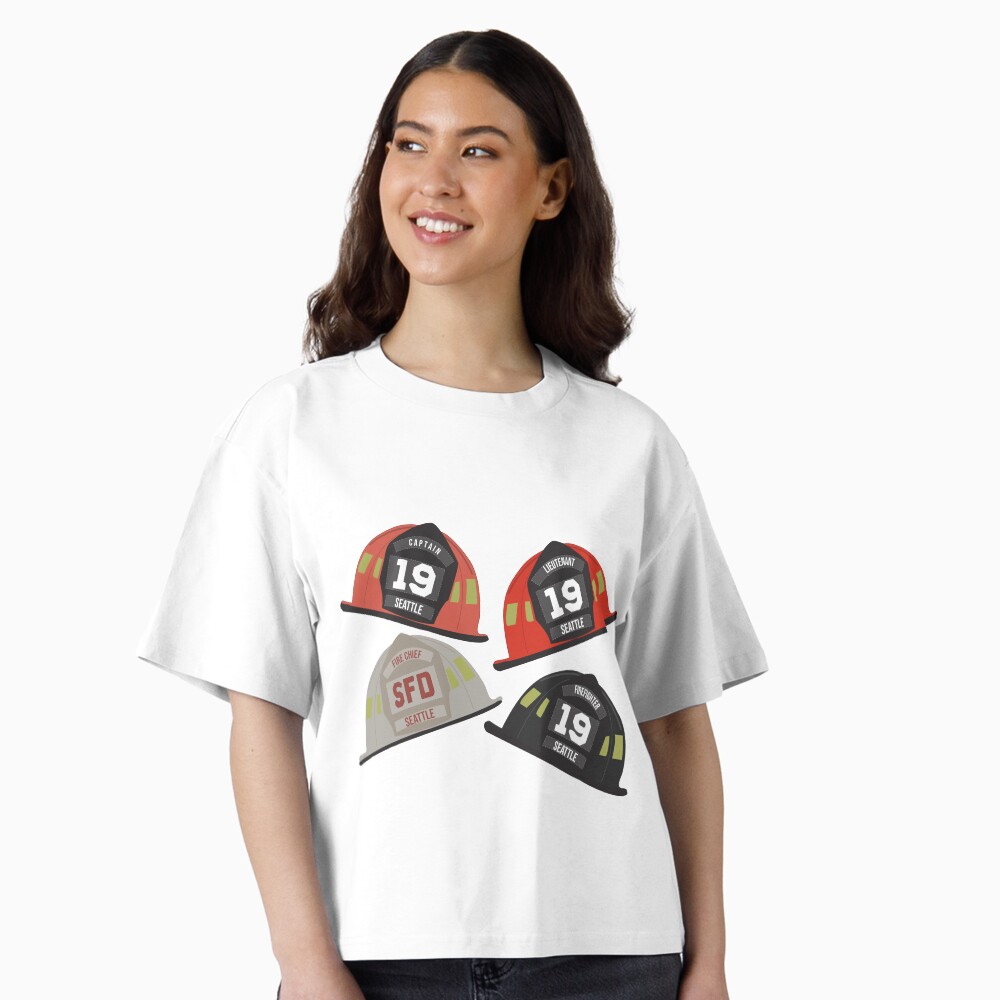 "station 19 all helmets" Sticker for Sale by katheriineew | Redbubble