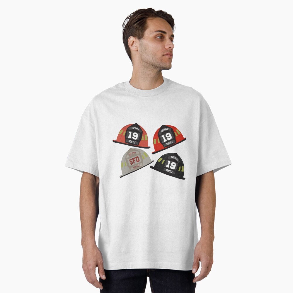 "station 19 all helmets" Sticker for Sale by katheriineew | Redbubble