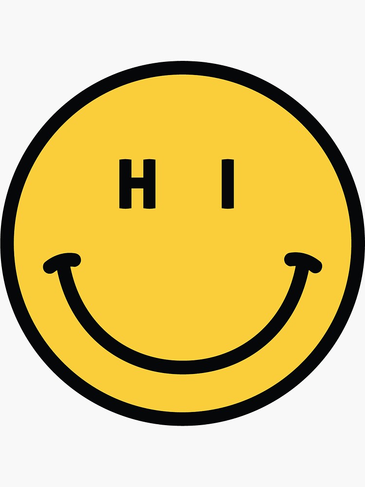 "Hawaii Smiley Face" Sticker for Sale by Lexanna | Redbubble