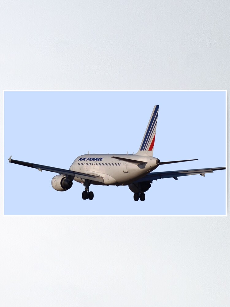 "Airbus A320 from back" Poster by DrTigrou | Redbubble
