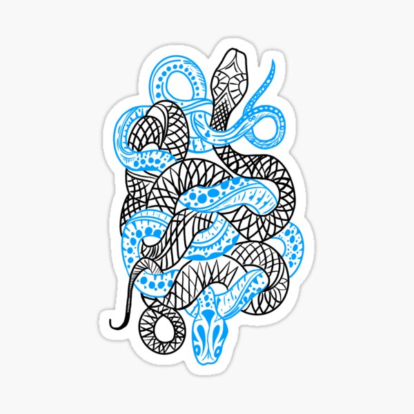 "Snakes" Sticker for Sale by Dailydoseofann | Redbubble