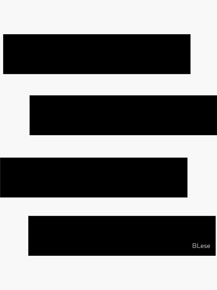 "Censor Candy Bar" Sticker by BLese | Redbubble