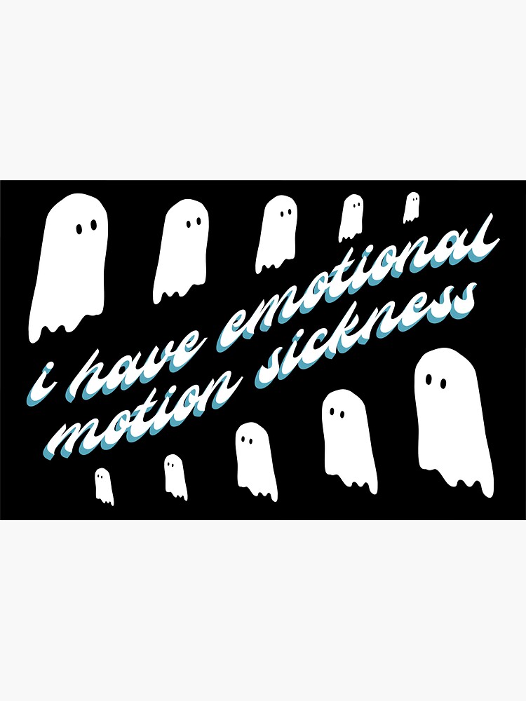 "Motion Sickness Phoebe Bridgers Ghost" Sticker by gabriellehoff ...