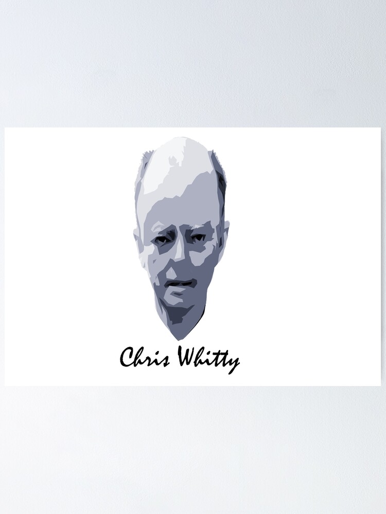 "Chris Whitty art work" Poster by ABHI-ART | Redbubble
