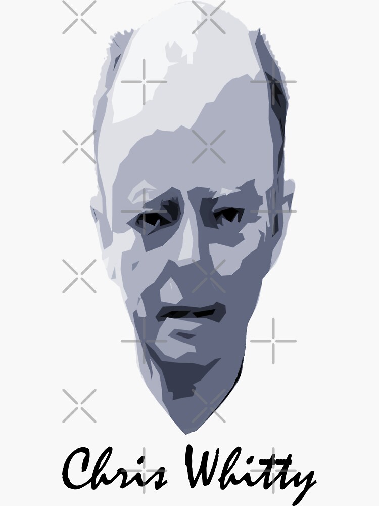 "Chris Whitty art work" Sticker for Sale by ABHI-ART | Redbubble
