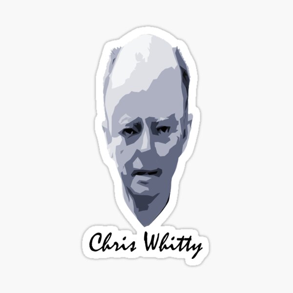 "Chris Whitty art work" Sticker for Sale by ABHI-ART | Redbubble