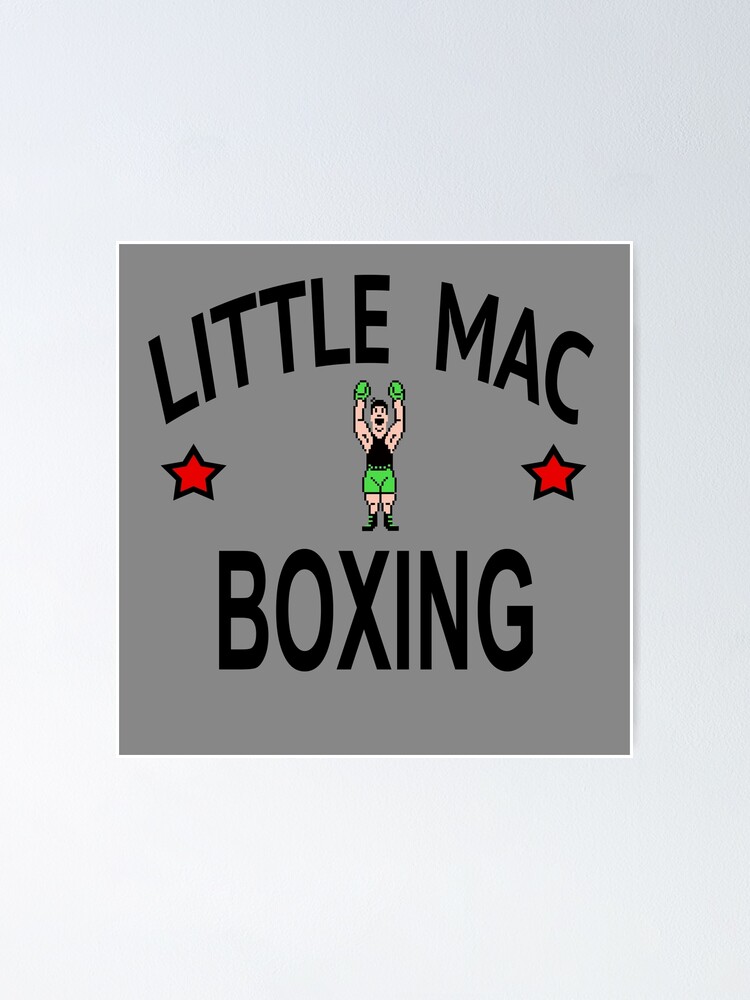 "Little Mac Boxing --- Punch Out Roots of Fight" Poster by ...
