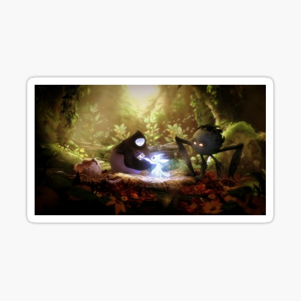 "Ori and the Blind forest" Sticker by yarphsa27 | Redbubble