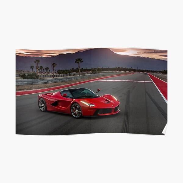 "Ferrari LaFerrari" Poster by JasonLeone | Redbubble