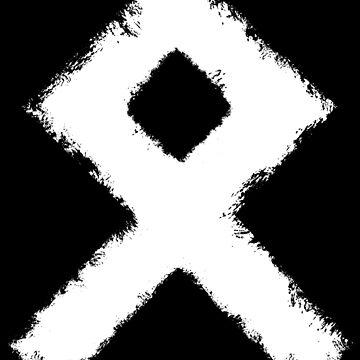 Poster mit "odal rune" von Artronik | Redbubble