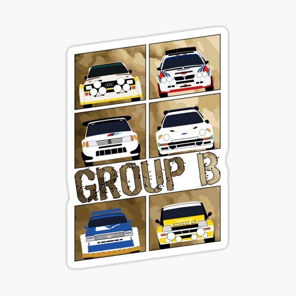 Car Group Stickers | Redbubble