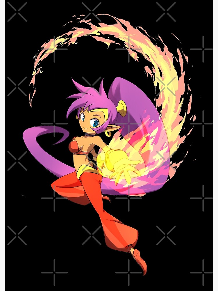 "Shantae | Fire Attack" Art Print for Sale by SugoiStuff | Redbubble