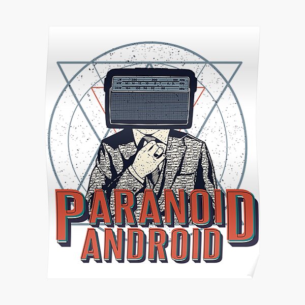 Radiohead Paranoid Android Posters | Redbubble