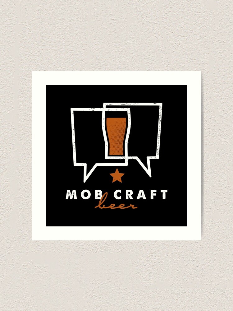 "MobCraft Logo" Art Print by MobCraft | Redbubble