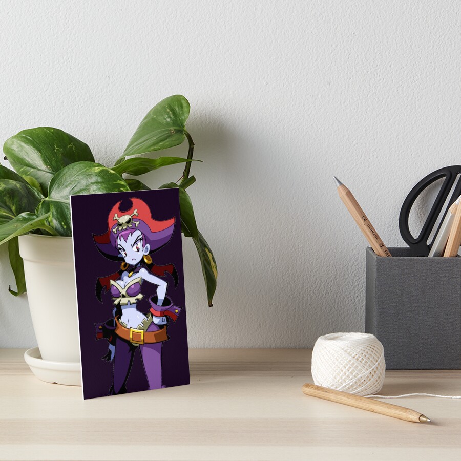 "Shantae | Risky Boot" Art Board Print by SugoiStuff | Redbubble