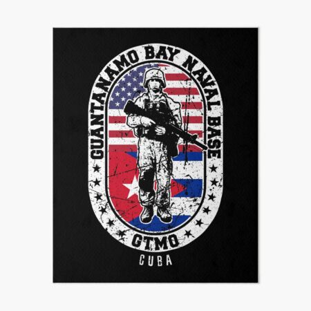 "Guantanamo Bay Naval Base Cuba, NSGB, GTMO, GiTMO" Art Board Print for ...