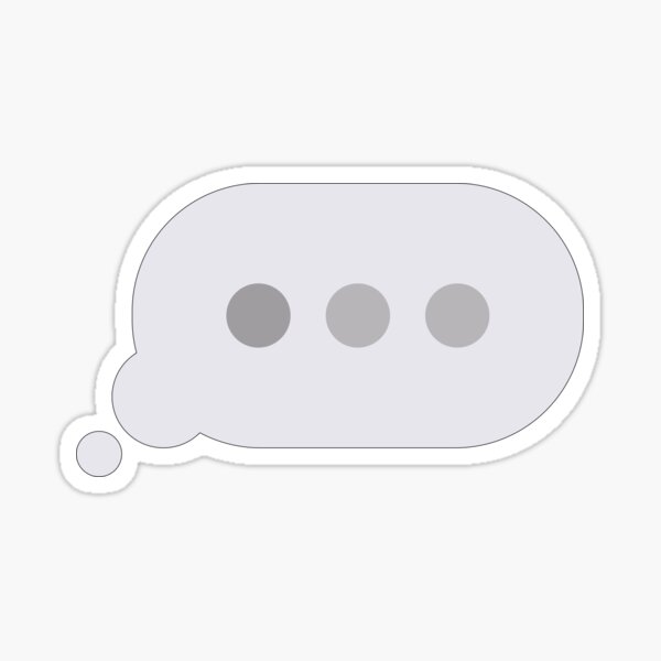 Text Typing Bubble Trick