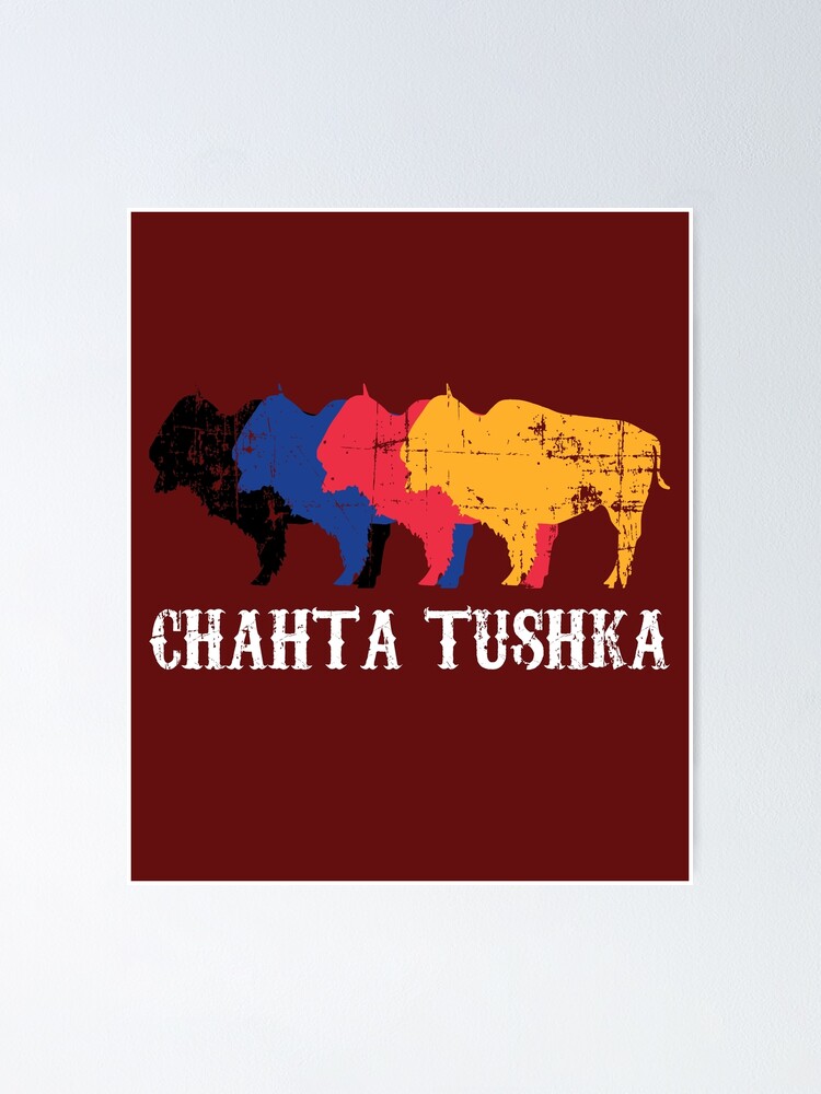 " Chahta Tushka Choctaw Nation Native American" Poster by MagicBoutique ...