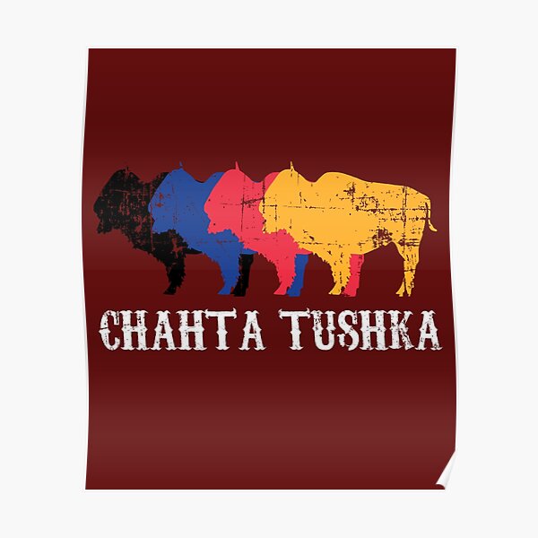 " Chahta Tushka Choctaw Nation Native American" Poster by MagicBoutique ...