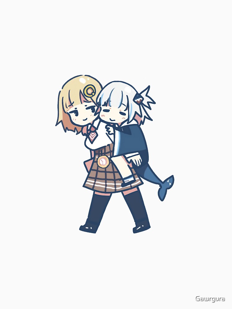 "Amelia Watson Gawr Gura Sleeping Chibi Hololive " Pullover Hoodie for ...