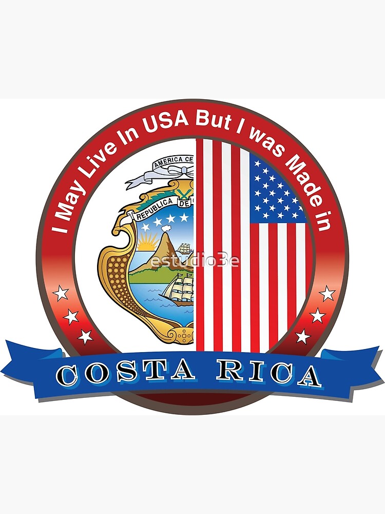 "American Costa Rican" Poster for Sale by estudio3e | Redbubble
