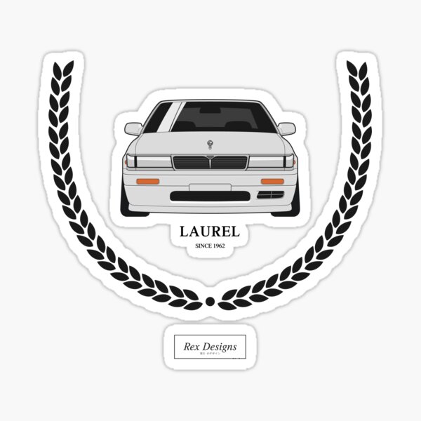 "Nissan Laurel ²" Sticker by RexDesigns | Redbubble