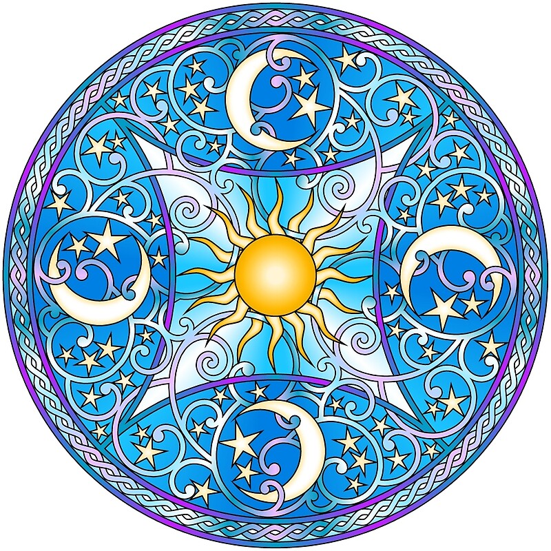"Celestial Mandala" by ShalaK | Redbubble