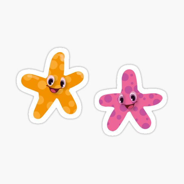 " Aloha Beach Cute Starfish Summer Beach Vibes" Sticker for Sale by ...