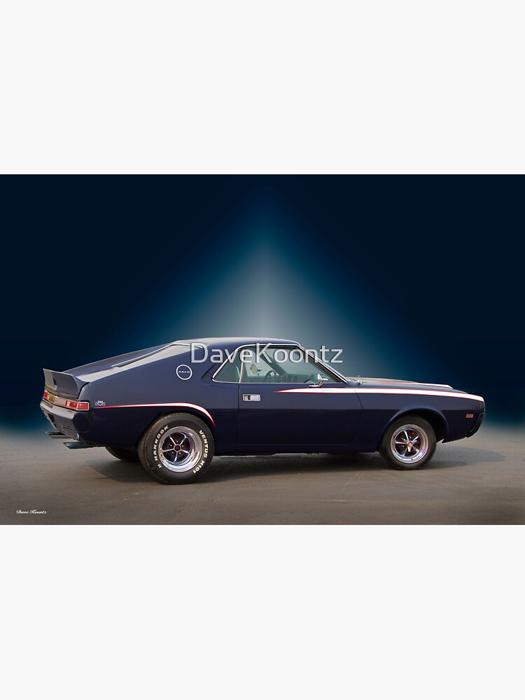 "1968 AMC AMX 390" Sticker by DaveKoontz | Redbubble