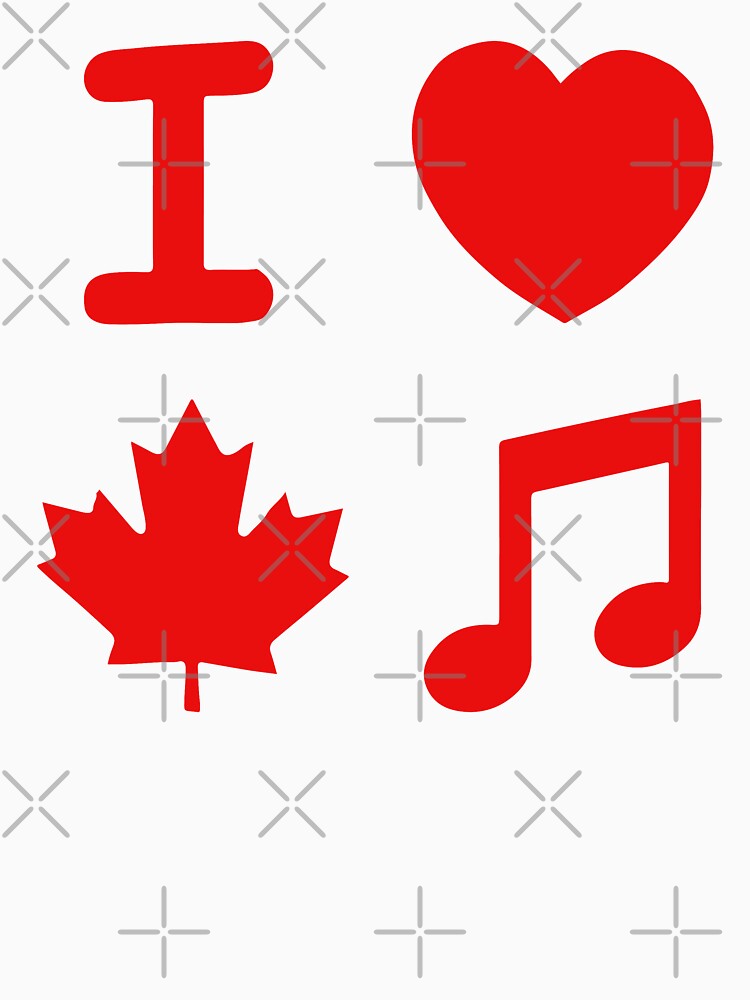 "Canadian Music" T-shirt for Sale by vishalnair | Redbubble | canadian ...