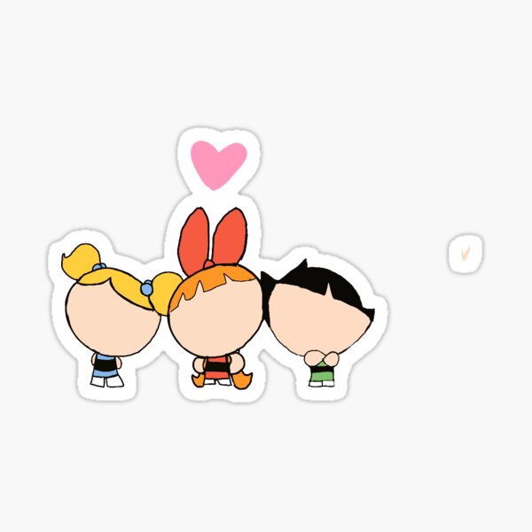 "Iconic Trio" Sticker for Sale by defectivegummy | Redbubble