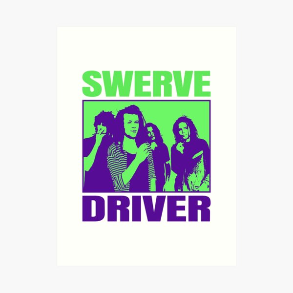 "Swervedriver // 90s Fanart" Art Print by Arvillaino | Redbubble