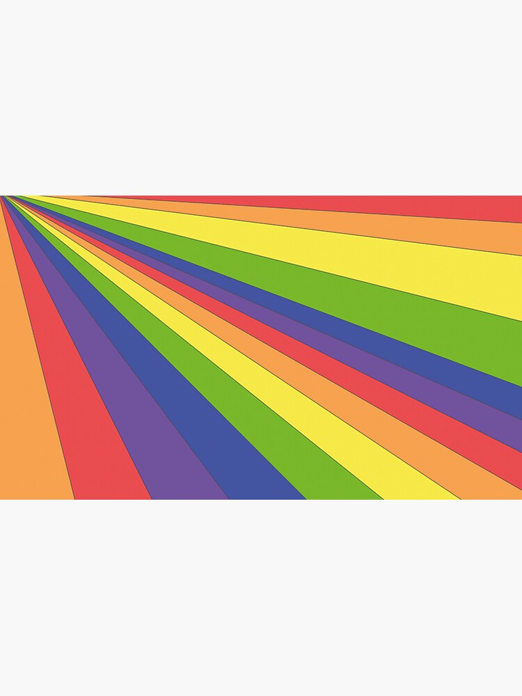 "Rainbow Reflection" Sticker for Sale by sinankurt | Redbubble