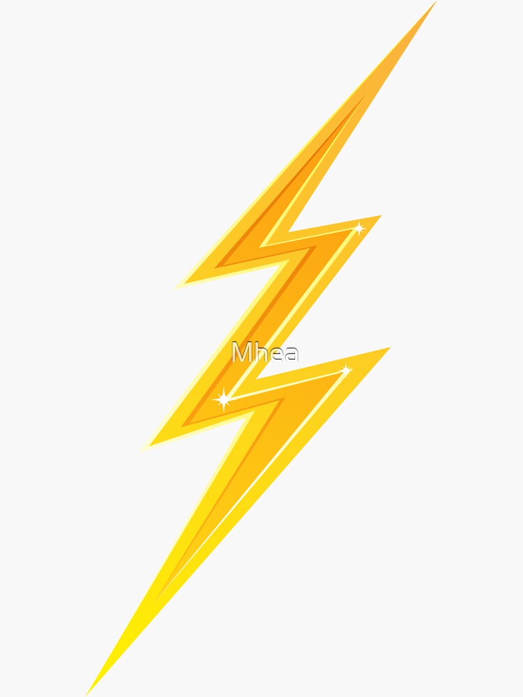 Double Lightning Bolt Clip Art Lightning Bolt. Two Realistic Vector
