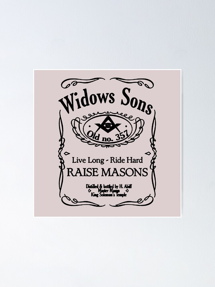 "WIDOWS SONS" Poster for Sale by boazjachin | Redbubble