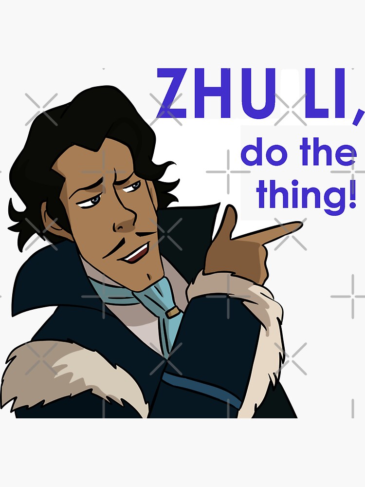 "Do the thing!" Sticker for Sale by arushidraws | Redbubble