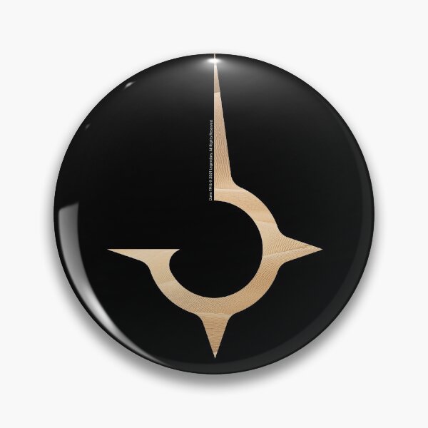 "Dune, House Harkonnen Symbol" Pin for Sale by DreamArtowrks | Redbubble