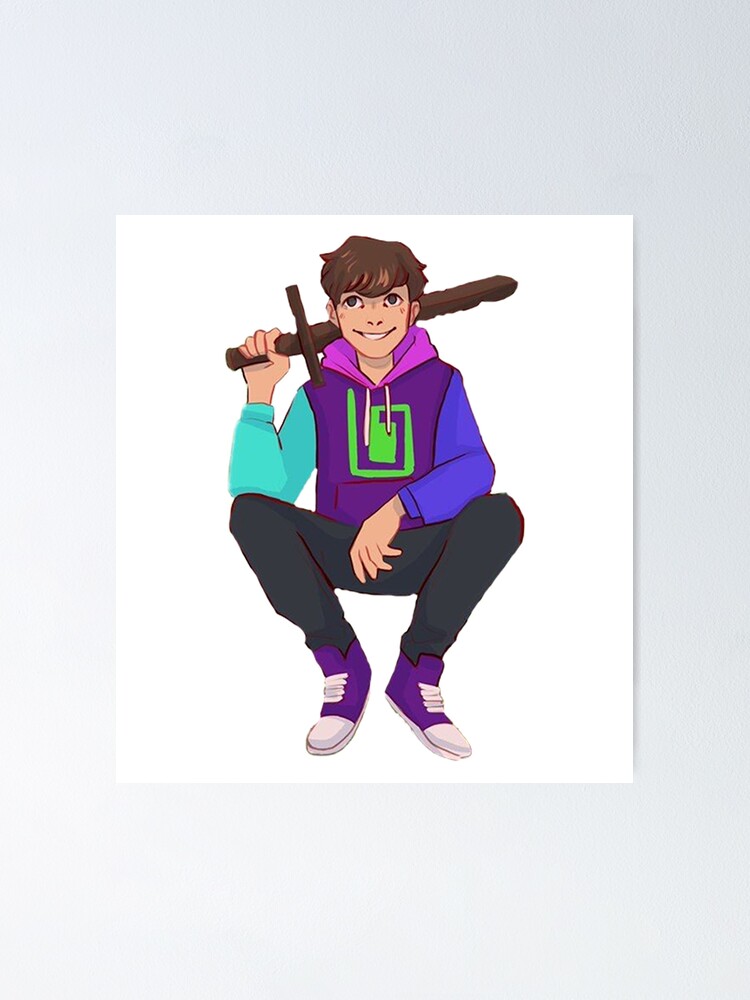 "karl jacobs" Poster by arutsu | Redbubble