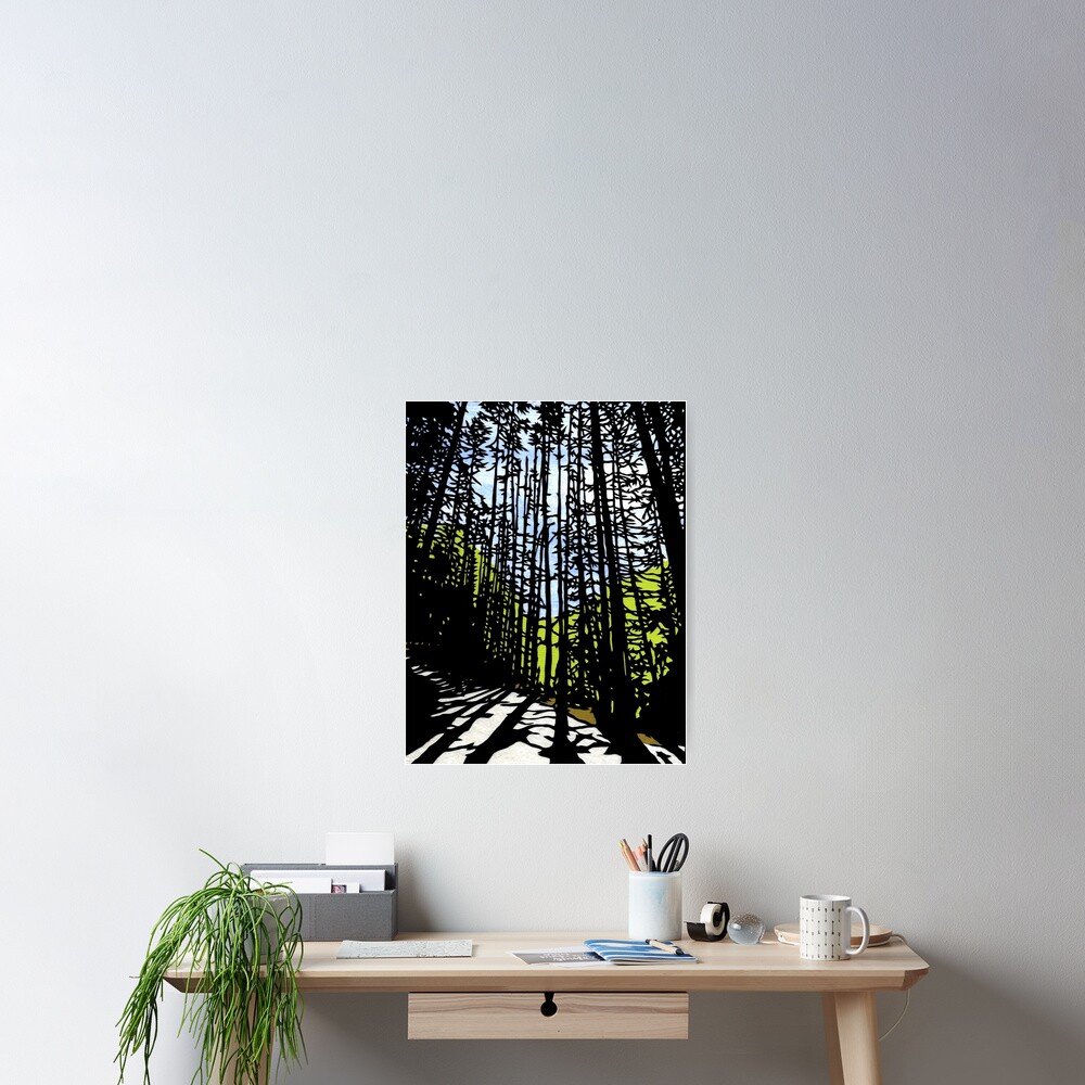 "Shaded Path" Poster for Sale by markyungblut | Redbubble