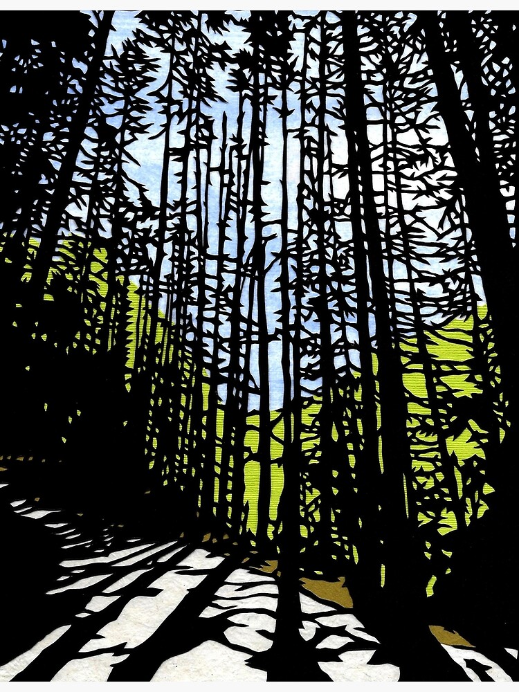 "Shaded Path" Poster for Sale by markyungblut | Redbubble