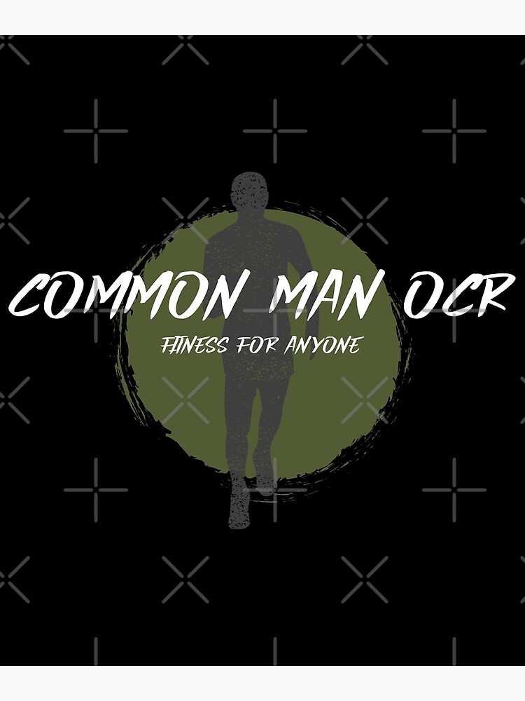 "Common Man OCR Alt Logo" Art Print for Sale by Thefallibleman | Redbubble